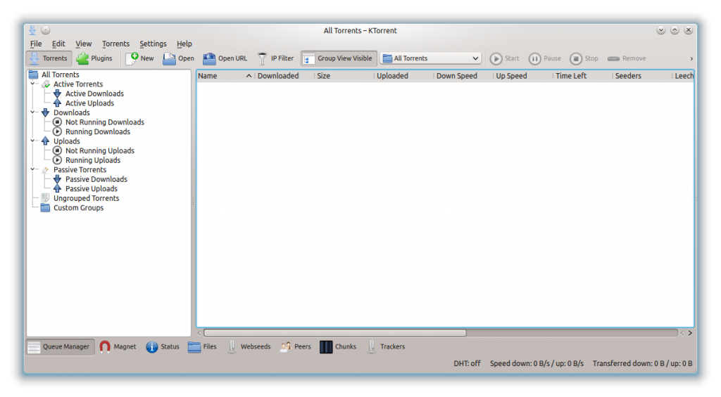 The apps of KDE 4.10 Part III: KTorrent – The Linux Experiment